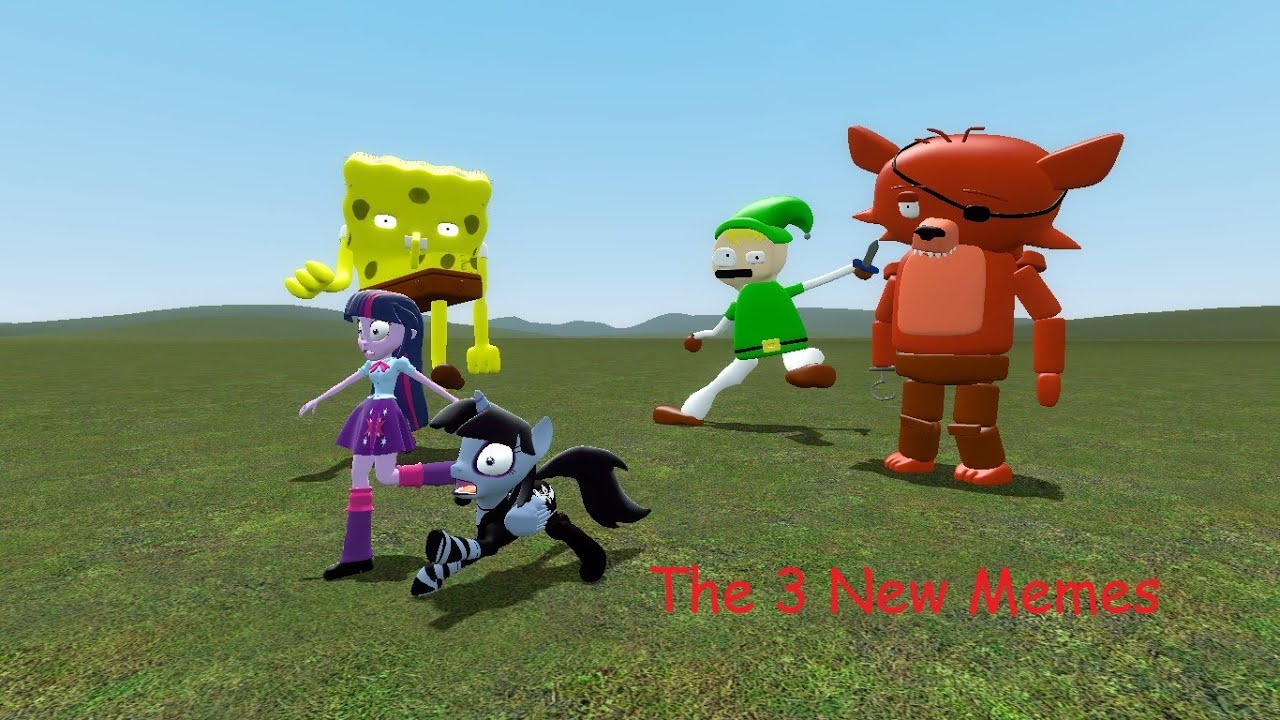 Gmod Attack Of The 3 New 3D Memes - YouTube