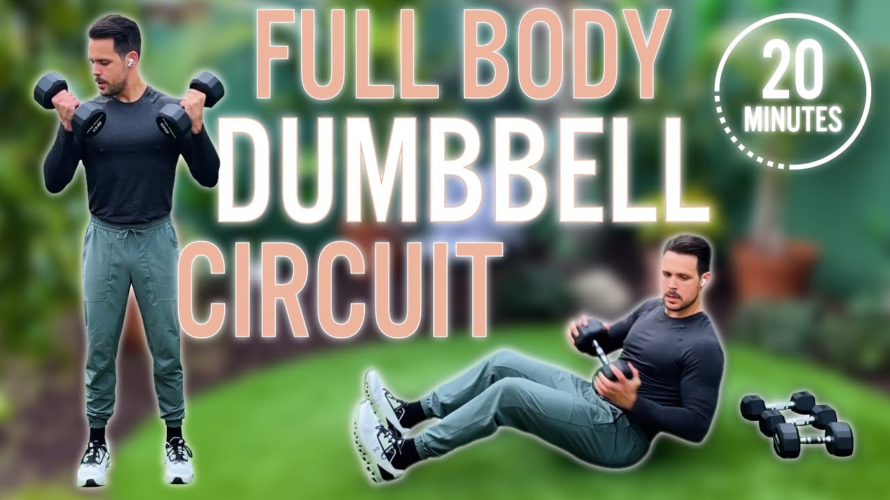 20 Minute Dumbbell Circuit Workout [Full Body] - YouTube