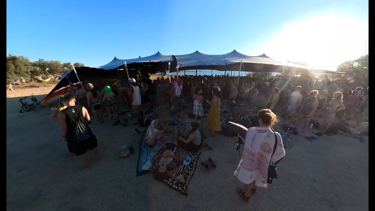 Boom festival 2022 - Walk from Being Fields to Alchemy Circle - VR360 ...