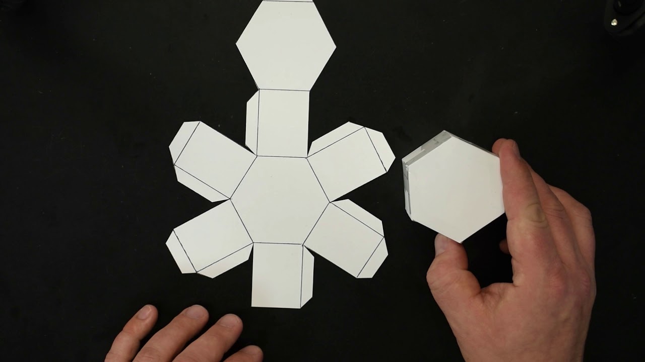 Hexagonal Prism Instructional Video - YouTube