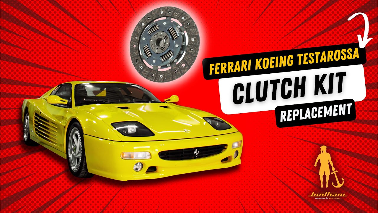 Ferrari F 512 M TESTAROSSA Clutch Kit Replacement - YouTube