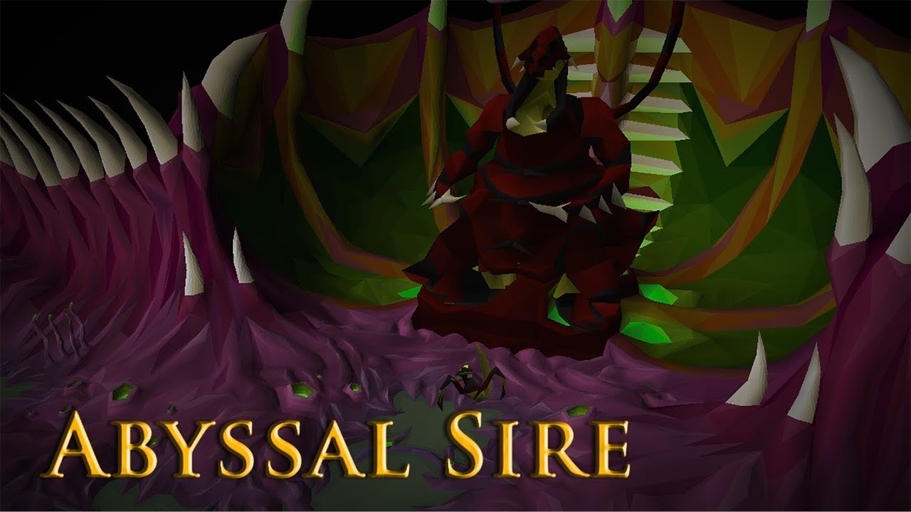 OSRS - Abyssal Sire guide (compact) - YouTube