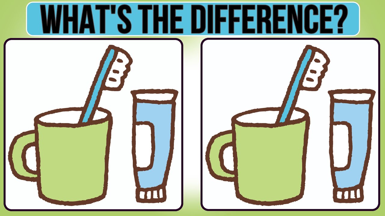 WAT'S THE DIFFERENCE? | Find 3 Differences - YouTube