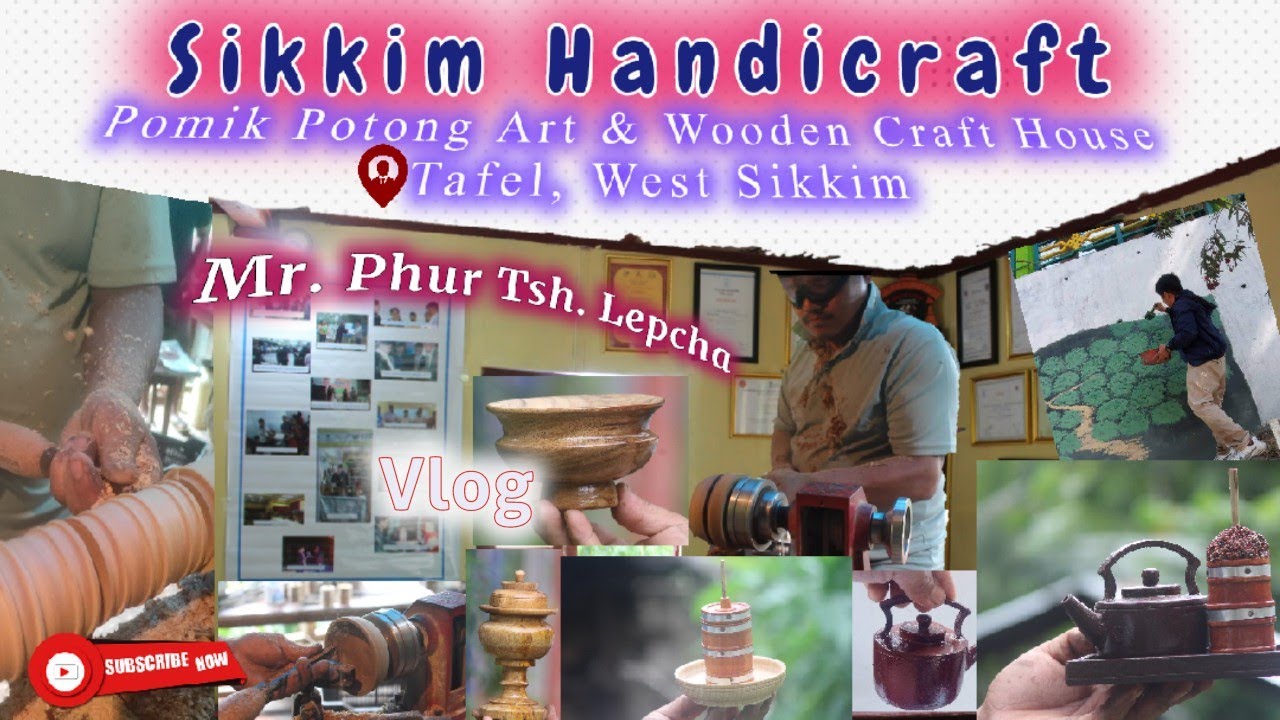 Sikkim Handicraft || Exploring- Pomik Potong Art & Craft house 🏠 Tafel ...