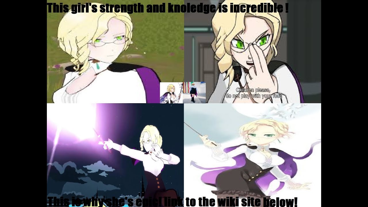 blooper vlog,RWBY glynda good witch character analysis review & 003 ...