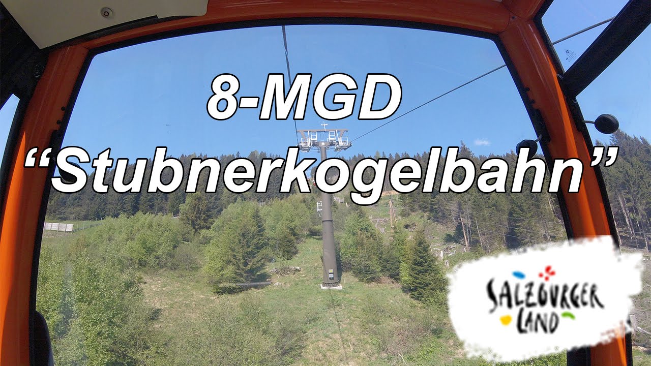 Bad Gastein, "8er-Gondelbahn Stubnerkogelbahn" 8-MGD (MAI 2016) - YouTube