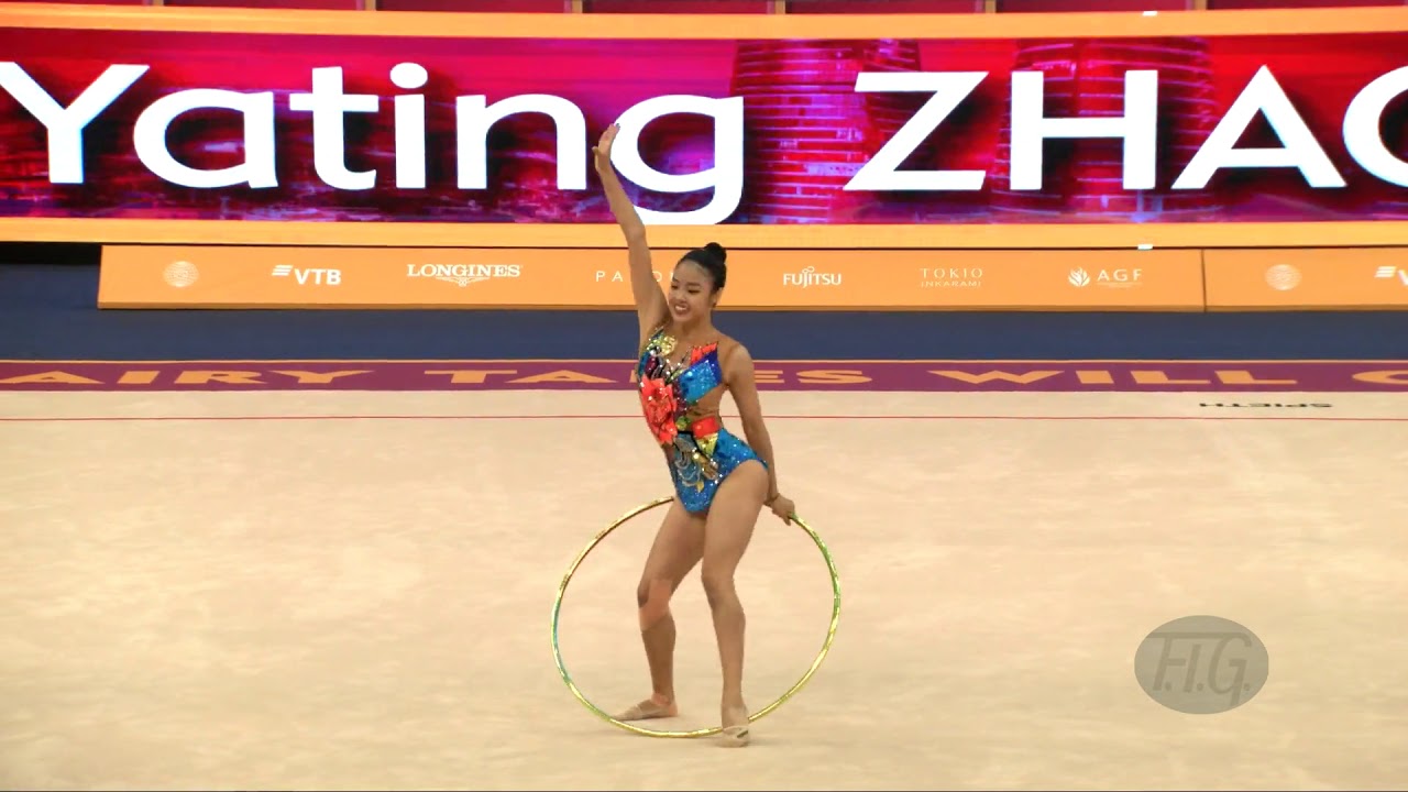 ZHAO Yating (CHN) - 2019 Rhythmic Worlds, Baku (AZE) - Qualifications ...