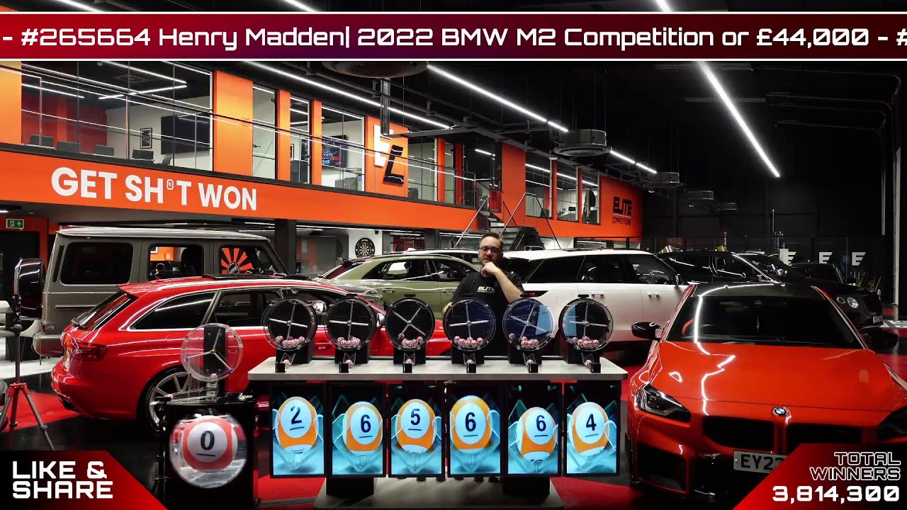 2022 BMW M2 Competition or £42,000 Live Draw! - YouTube