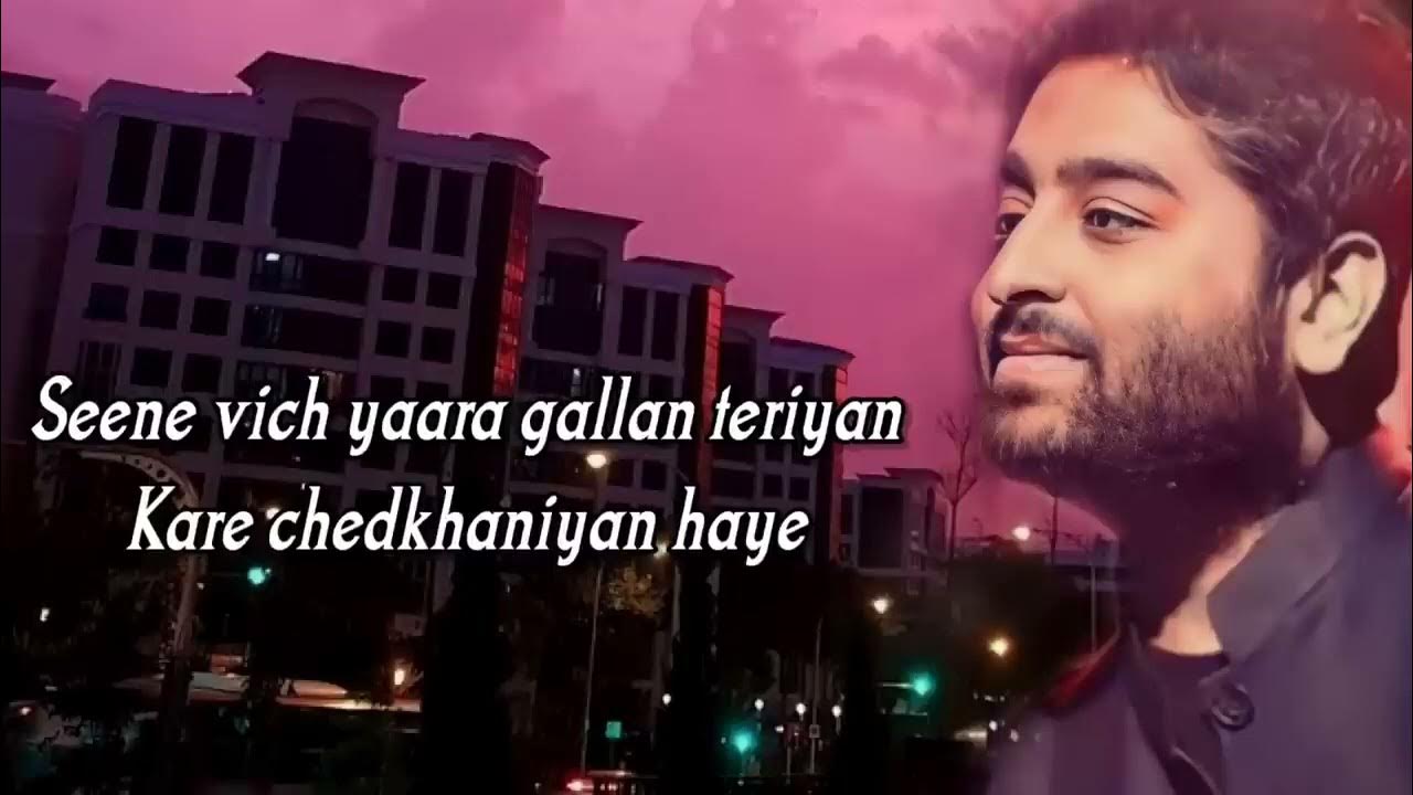 Arijit Singh Chedkhaniyan Lyrics Shehzada Karthik Aryan, Kriti Sanon Nikita Gandhi, Pritam - YouTube