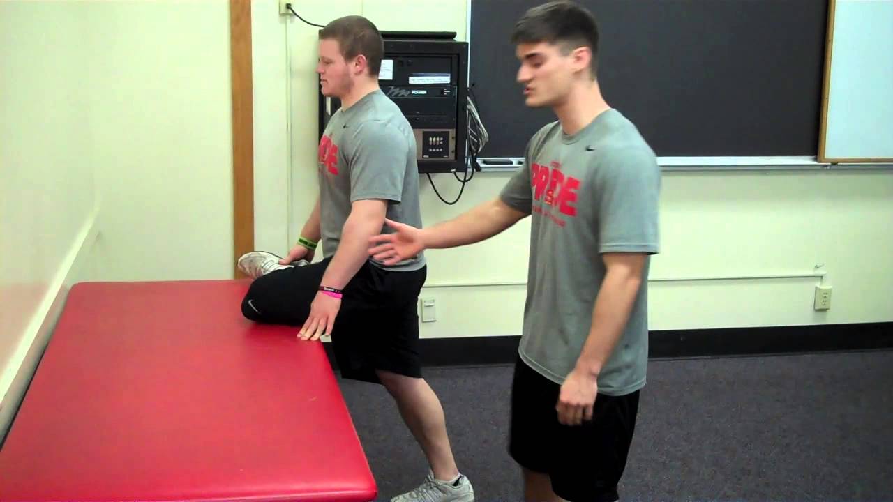 FMS Corrective Exercise: Stride with Hip External Rotation - YouTube