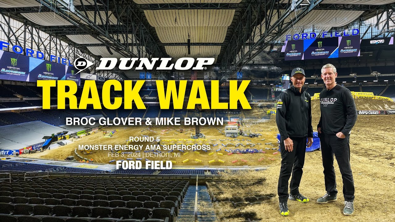 Dunlop Track Walk With Broc Glover - Detroit 2024 - YouTube