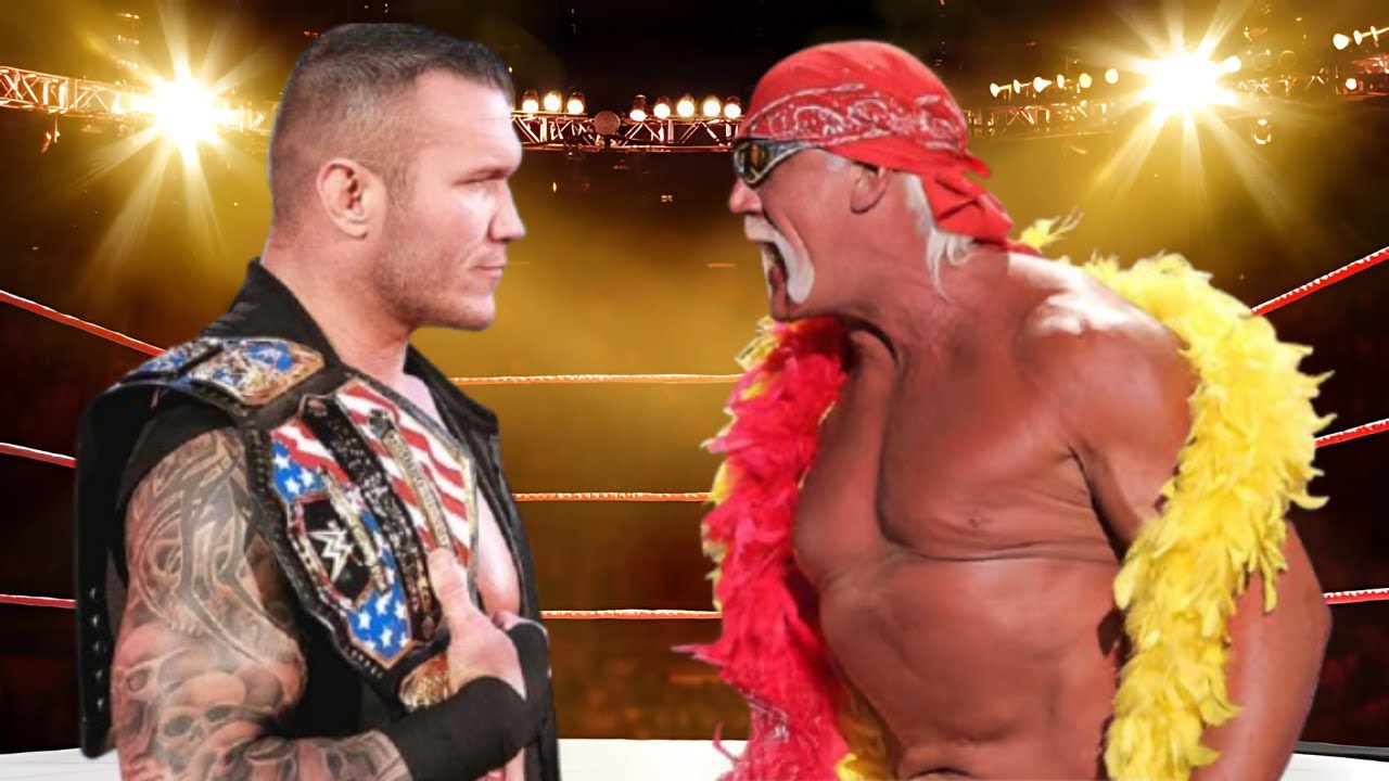 FULL MATCH HULK Hogan vs Randy Orton wwe 2k24 wrestling IRON MAN ...
