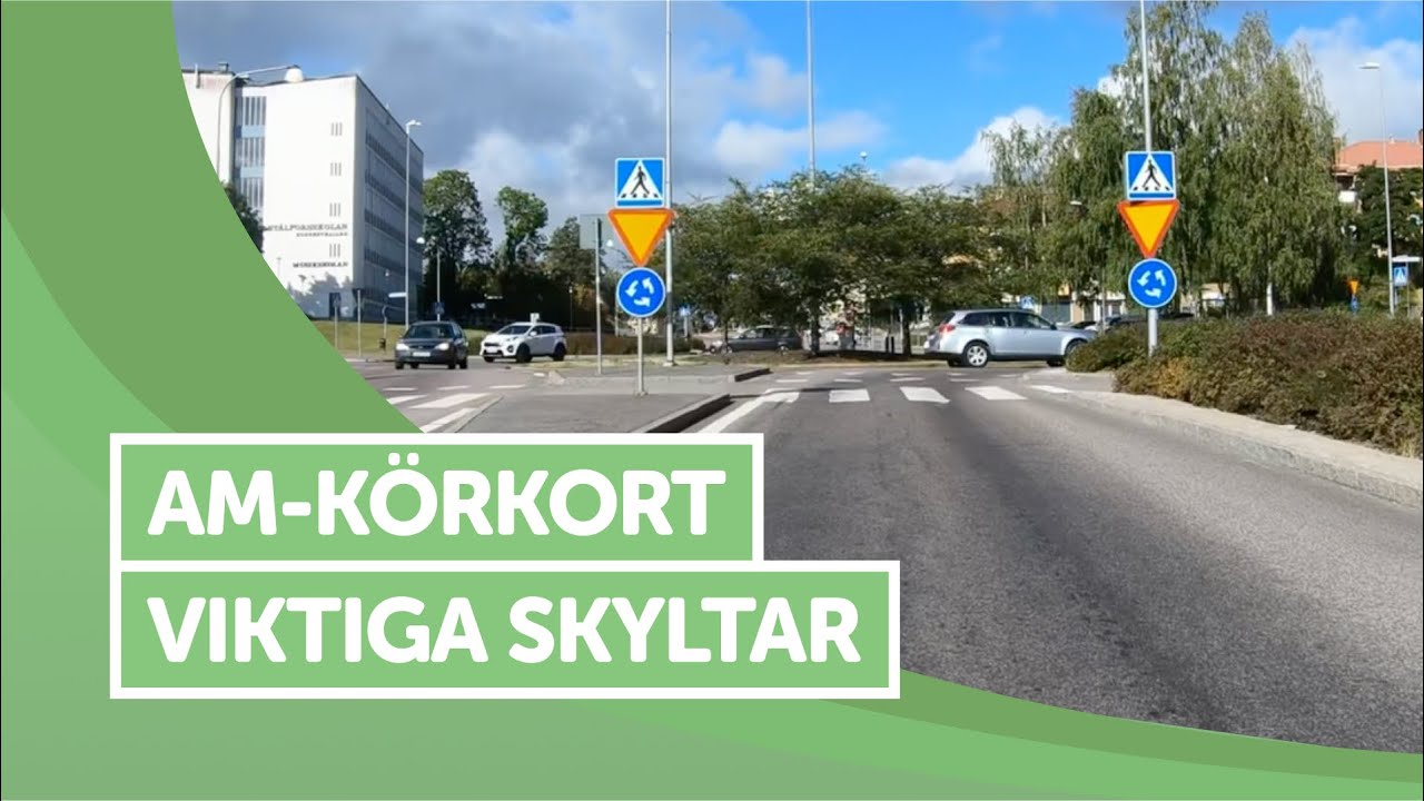Ta AM - Körkort - Viktiga skyltar - YouTube