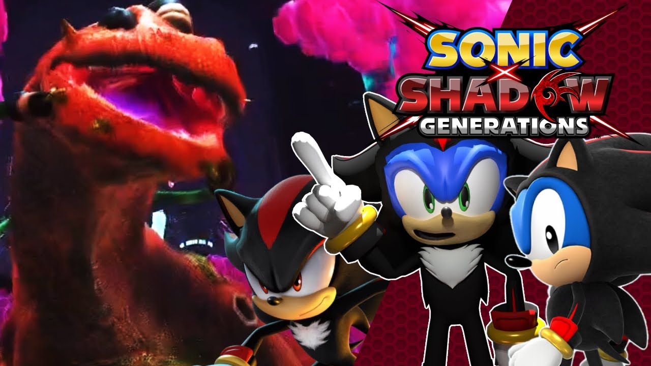 SONIC AND CLASSIC SONIC PLAY SONIC X SHADOW GENERATIONS! SHADOW PATH ...