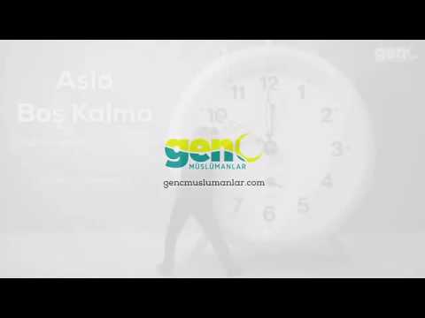 Asla boş kalma- Şeyh Ghanam bin Abdullah
