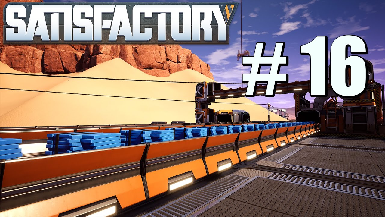 Satisfactory - Caterium Processing - YouTube