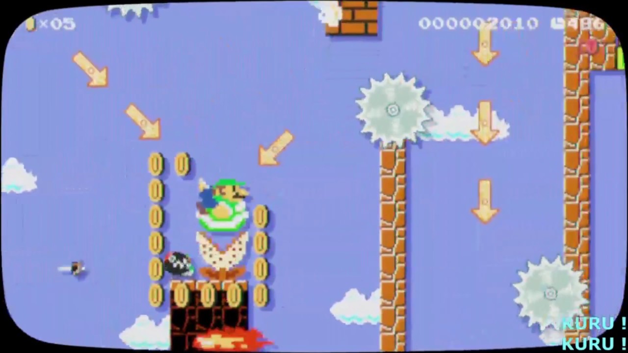 Mario Maker: Brick-Boot Land (by kuru) - YouTube