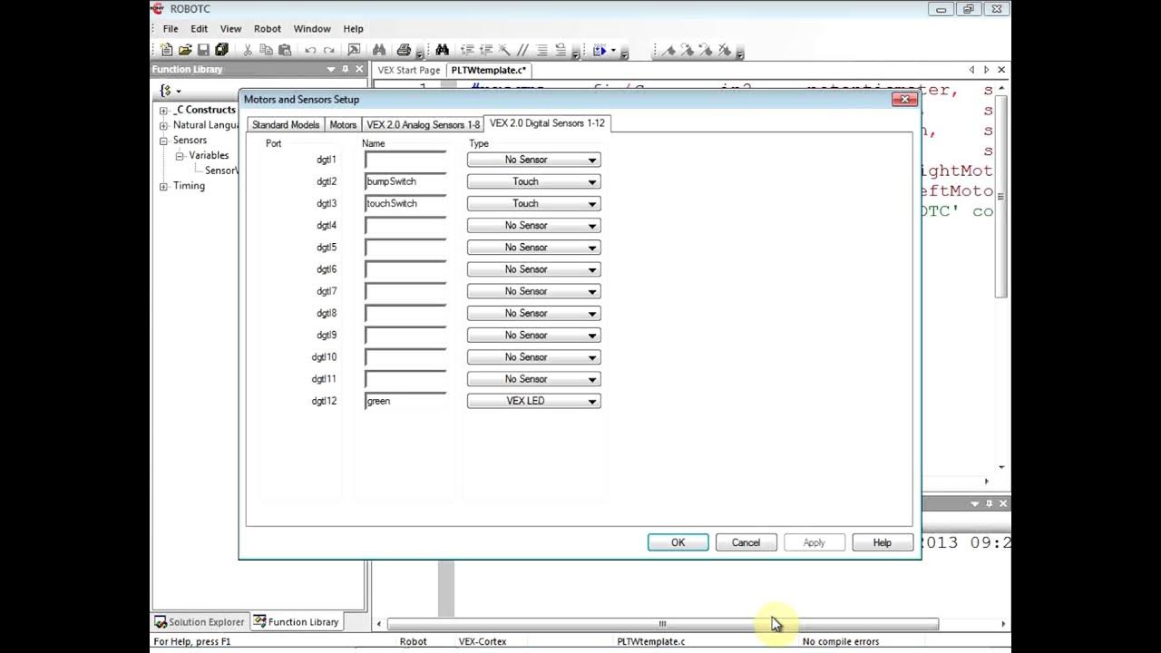 Vex Robotc 3.x : Lesson 7:While Loop - YouTube