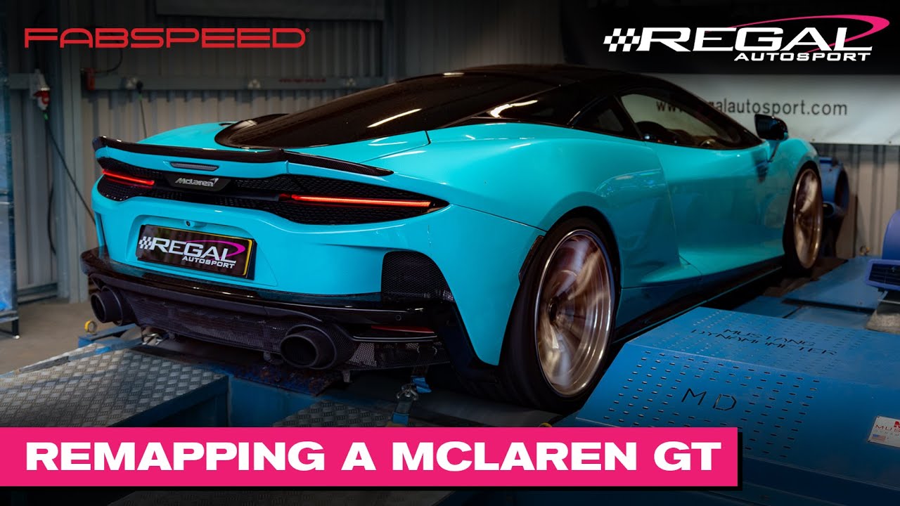 MCLAREN GT POWER GAINS WITH RSS ECU SOFTWARE - YouTube