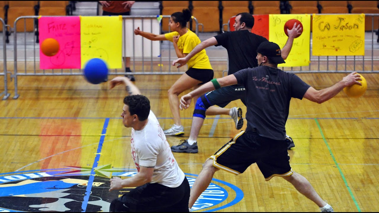 INTENSE DODGEBALL GAME - YouTube