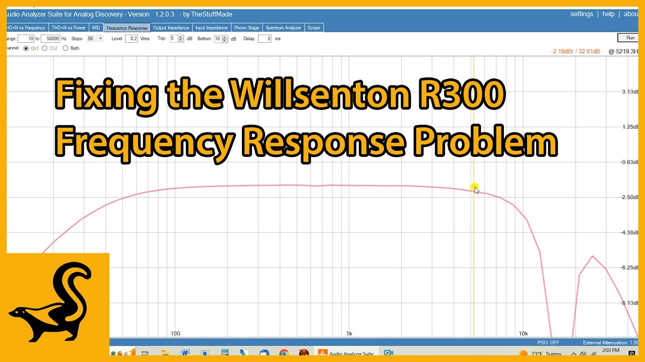 Willsenton R300: Resolving the Frequency Response Issue - YouTube