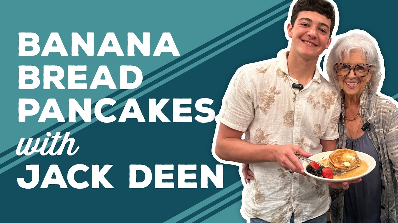 Love & Best Dishes: Banana Bread Pancakes with Jack Deen - YouTube