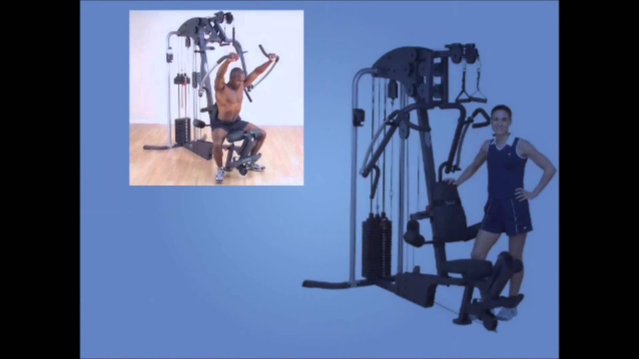 Body Solid Iso-Flex Home Gym - YouTube