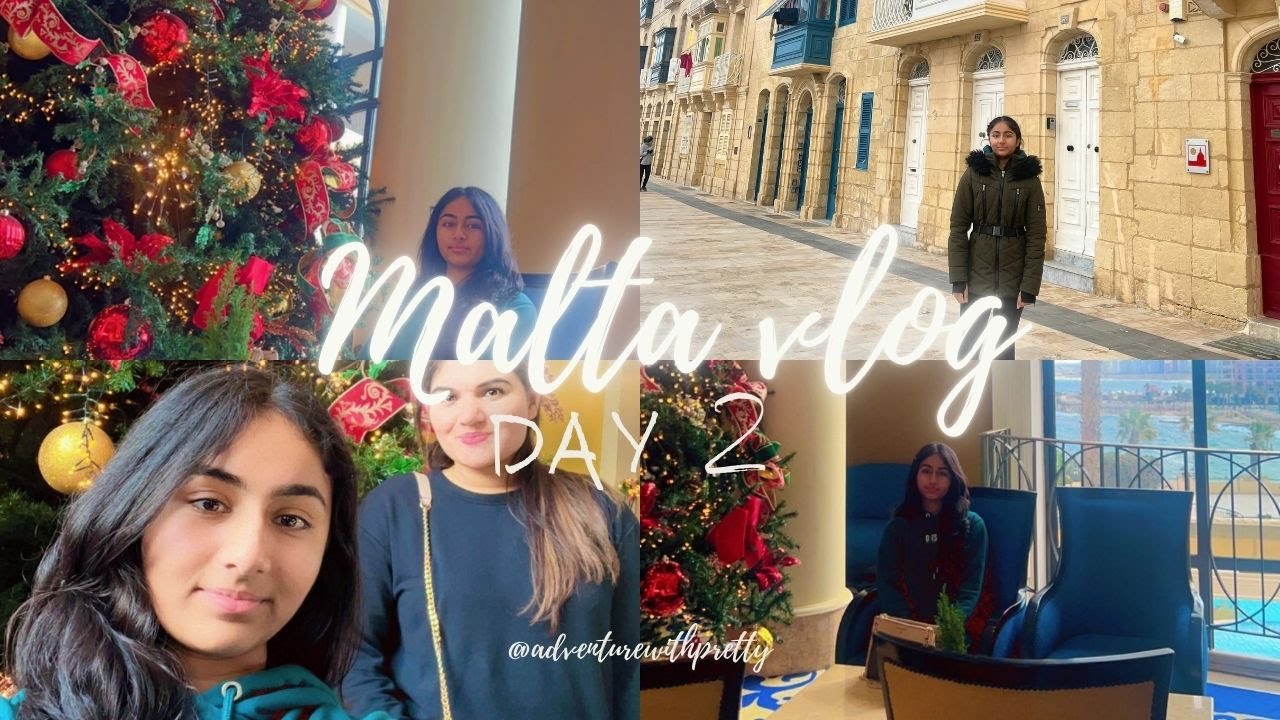 WEEKEND TRIP TO MALTA | CHRISTMAS MARKETS AND LIGHTING | DECEMBER 2023 ...