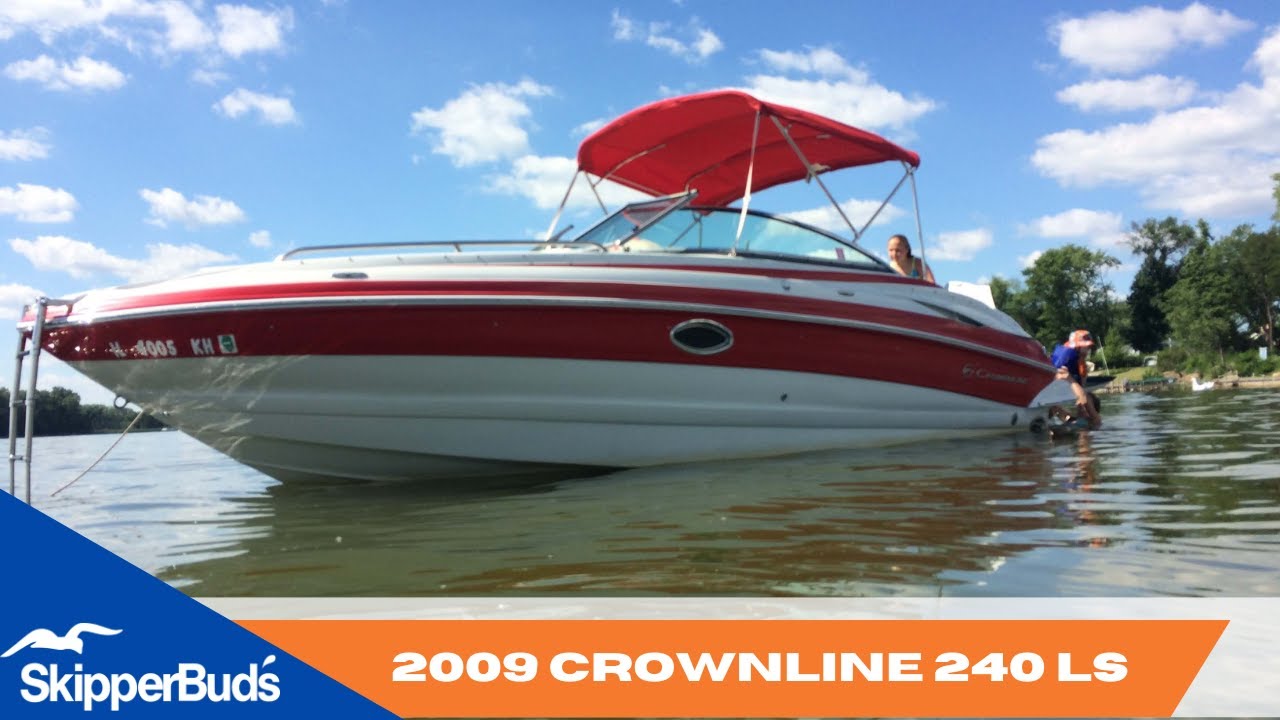 2009 Crownline 240 LS Boat Tour SkipperBud's - YouTube