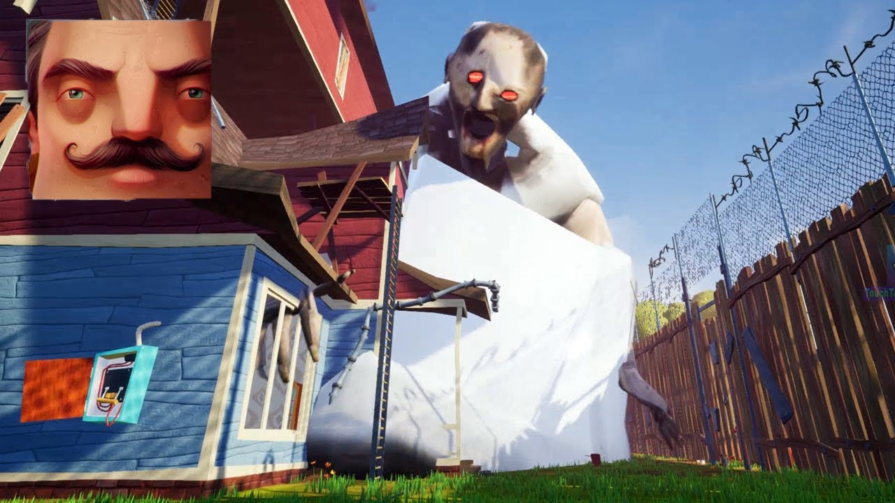 Hello Neighbor - My New Neighbor Big Granny Act 2 Hole Gameplay ...