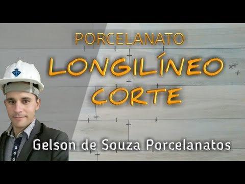 PORCELANATO LONGILÍNEO (Corte Aparente) !! - YouTube