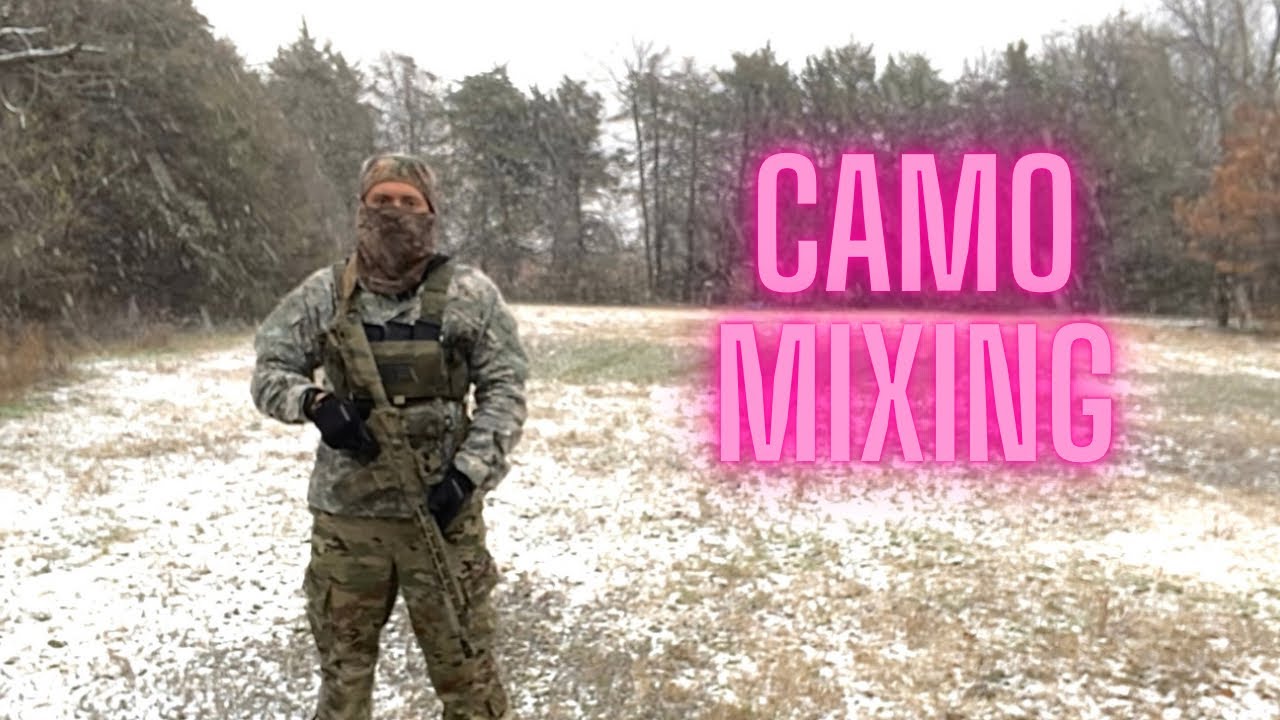 Camo Mixing: Pairing surplus patterns to fit an AO - YouTube