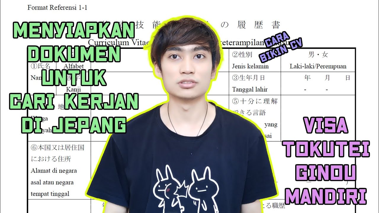Dokumen Yang Perlu Disiapkan Untuk Melamar Pekerjaan Di Jepang Mandiri ...