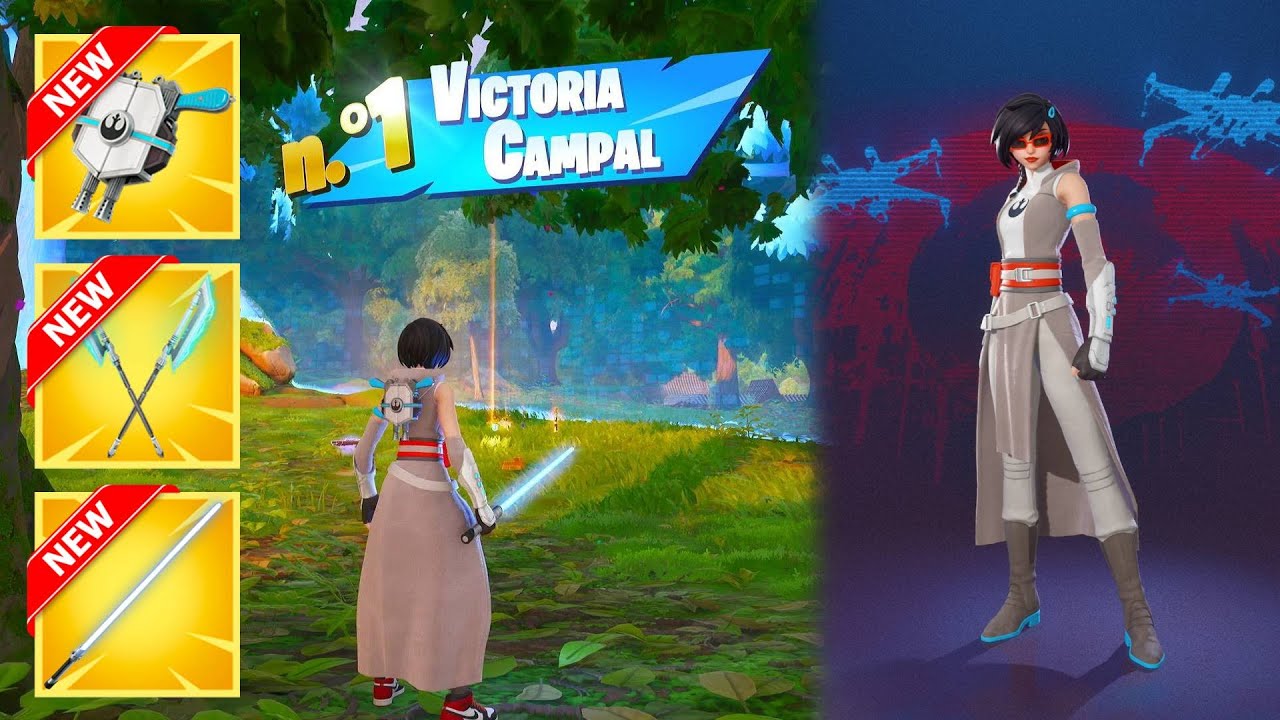 VICTORIA con JEDI (SKIN Nivel 1) - YouTube