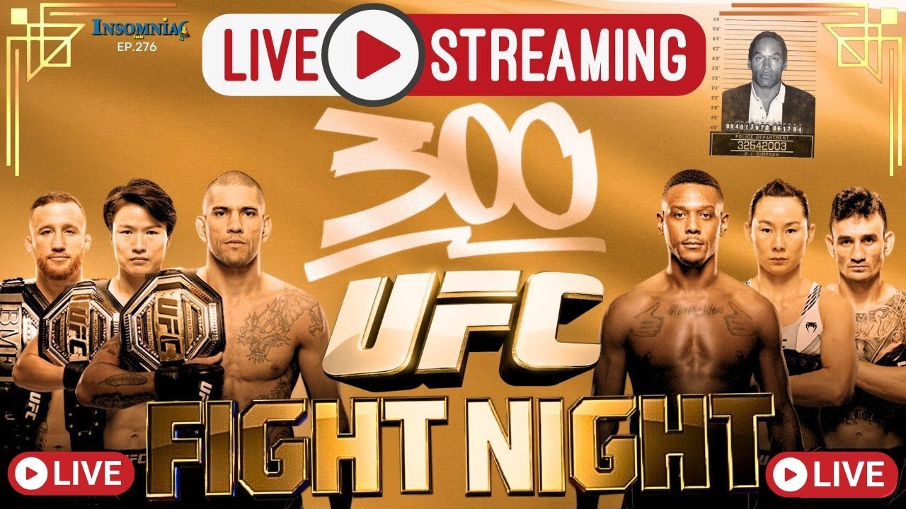 UFC 300 LIVE ALEX PEREIRA VS. JAMAHAL HILL FIGHT CARD, ODDS ...