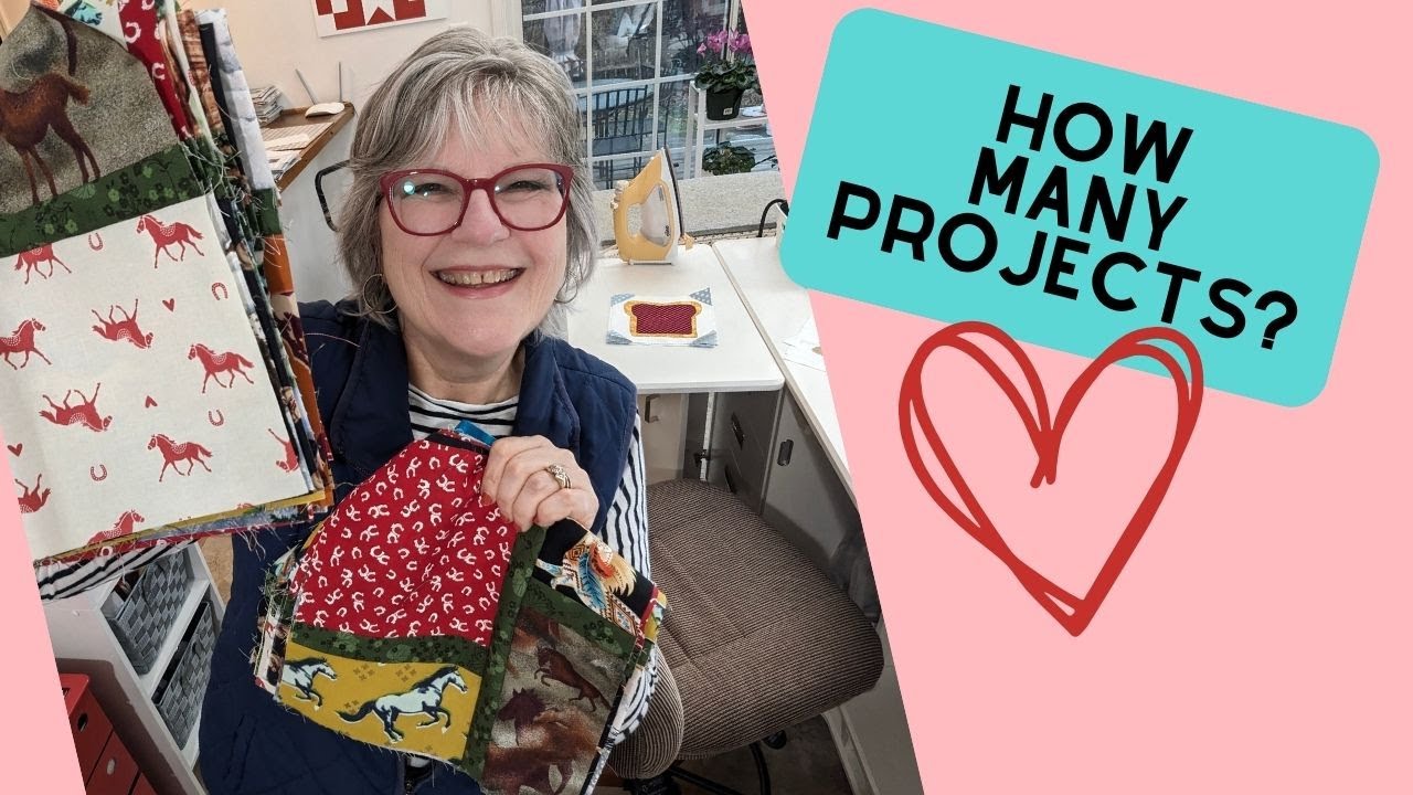 😍How many projects do I work on at once? Let’s see what I have! - YouTube