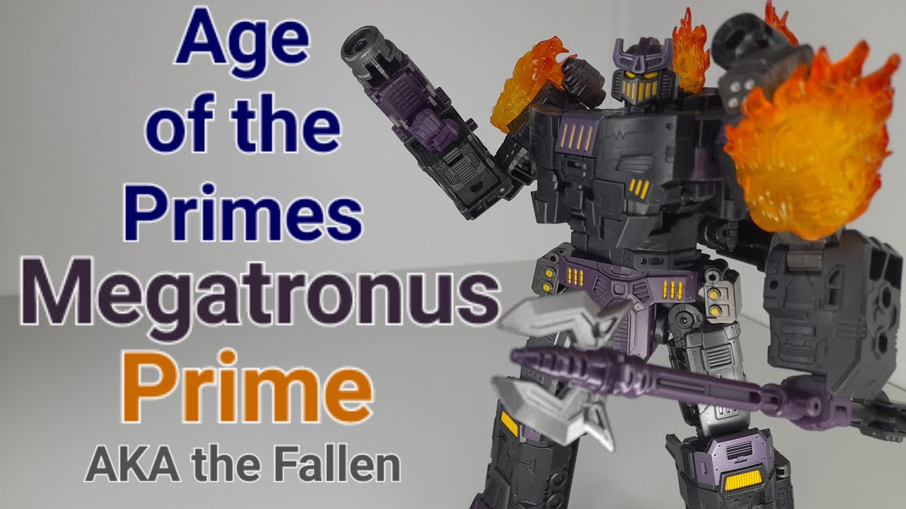 Leader Megatronus Prime [Transformers Age of the Primes] - YouTube