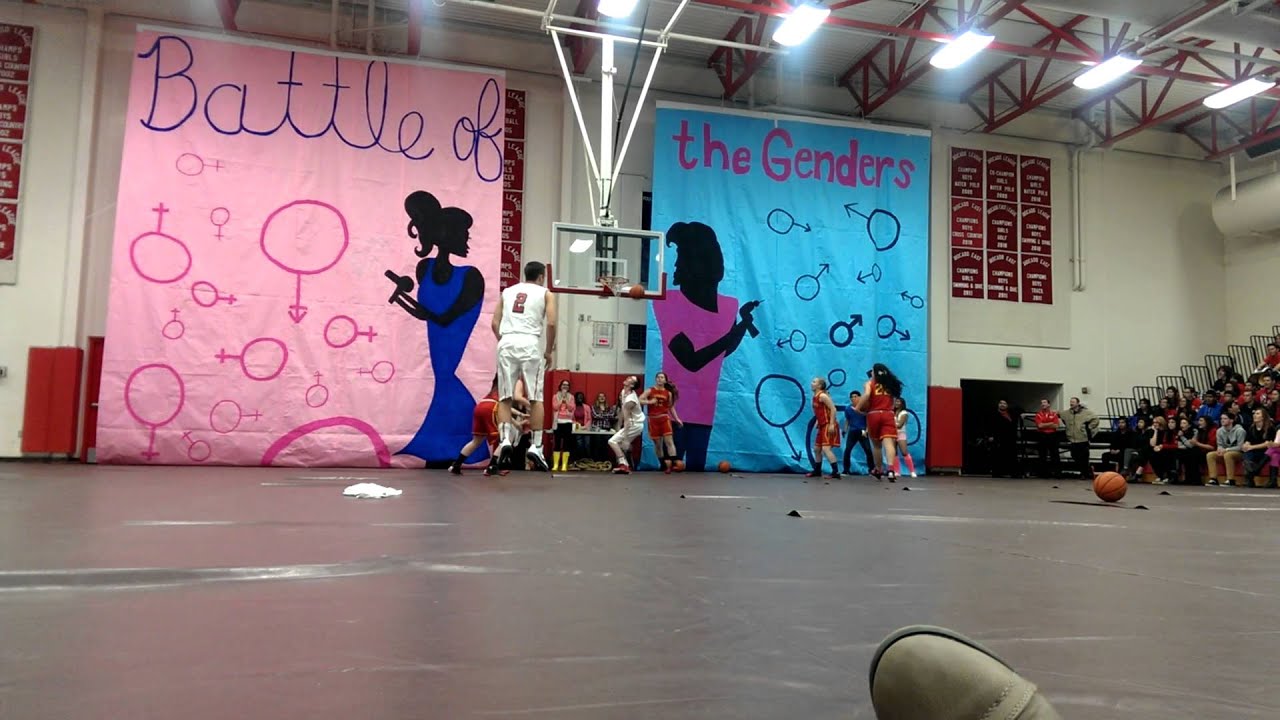 FHS Pep Rally - Varsity basketball dance - YouTube