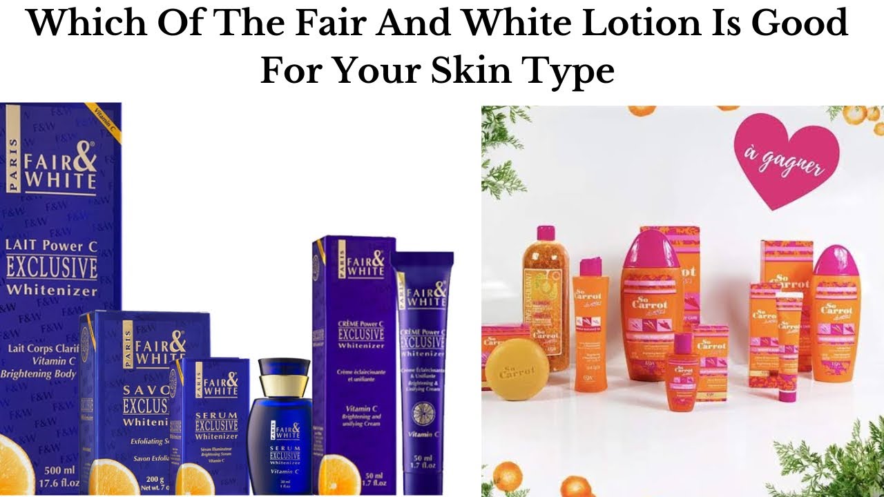 Fair and White Exclusive Whitenizer With Vit C and Fair And White So ...