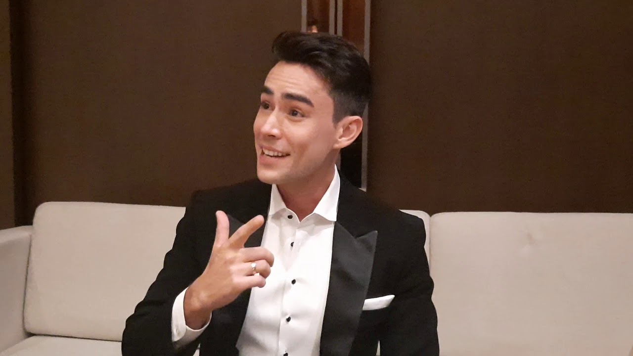 Thai actor Louis Hesse faces Philippine media at the 24th Asian TV ...