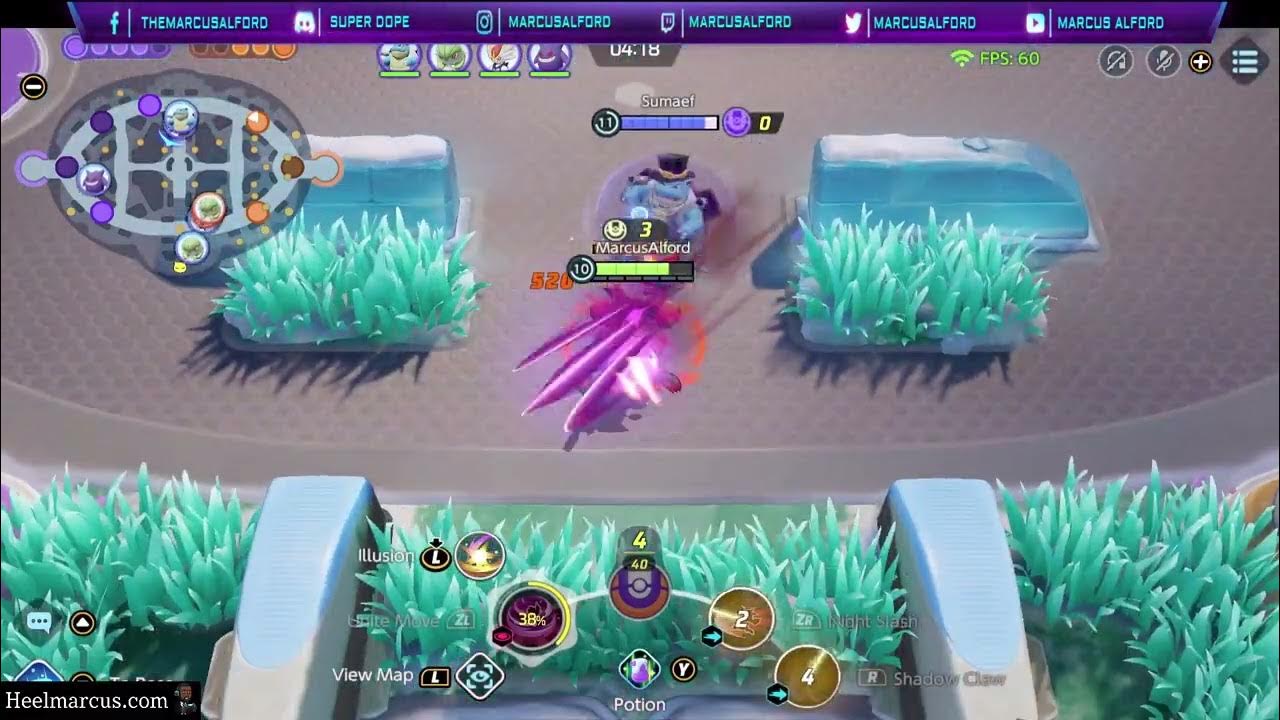 Pokemon Unite Standard Battle | In Remoat Stadium | 2132023 - YouTube