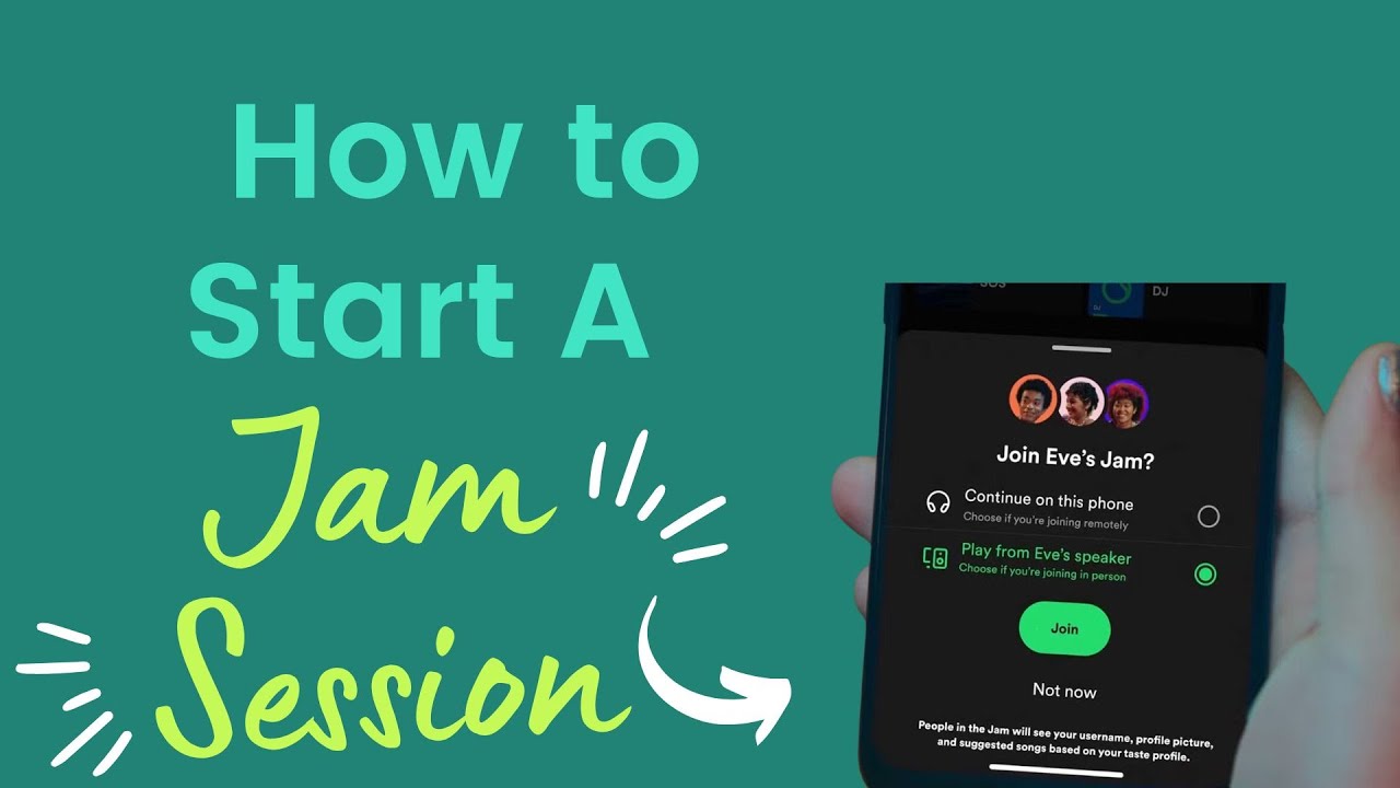 How to Listen with Friends together on Spotify? Jam Session! - YouTube