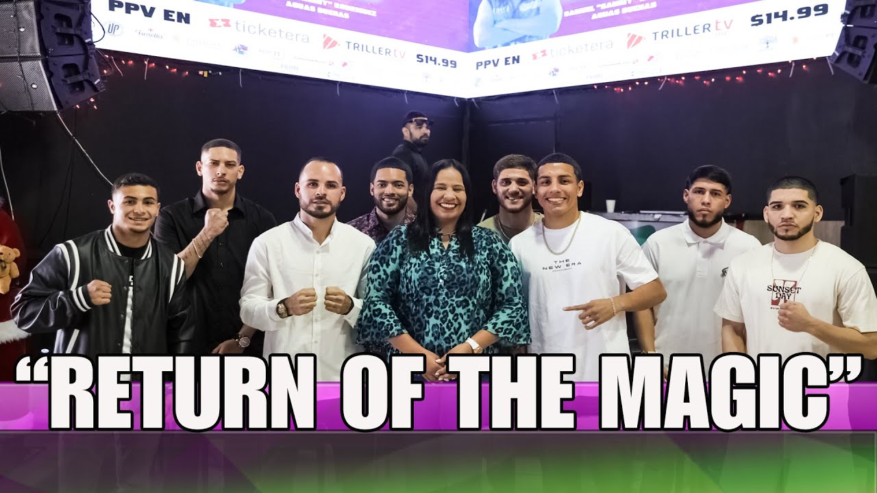 UNIVERSAL PROMOTIONS REGRESA CON “UP BOXING SERIES: RETURN OF THE MAGIC ...