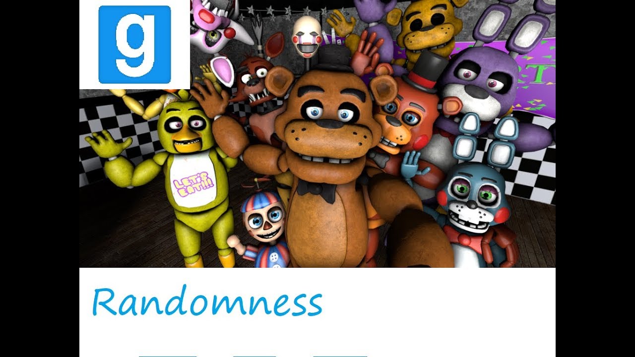 Gmod FNaF Randomess w/ Rye-Rye99, Mangle the fox SFM, Ajmarkle, JonTube ...