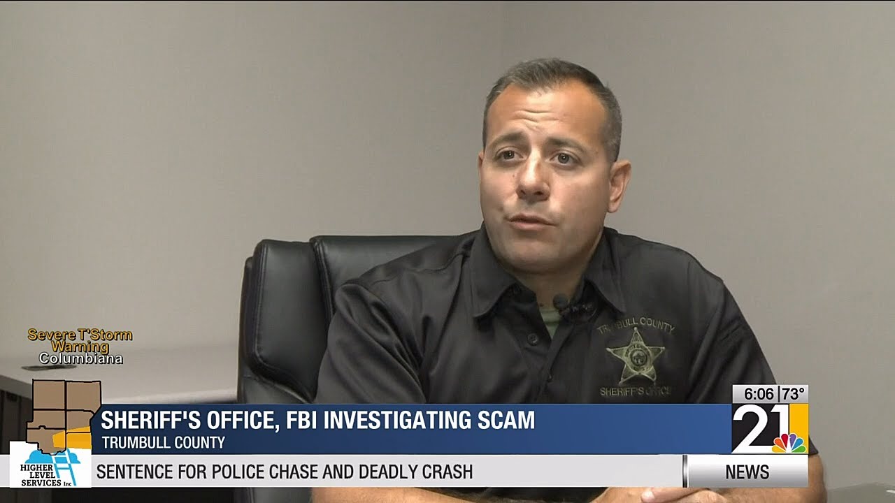 Trumbull County Sheriff's Office, FBI investigating scam - YouTube
