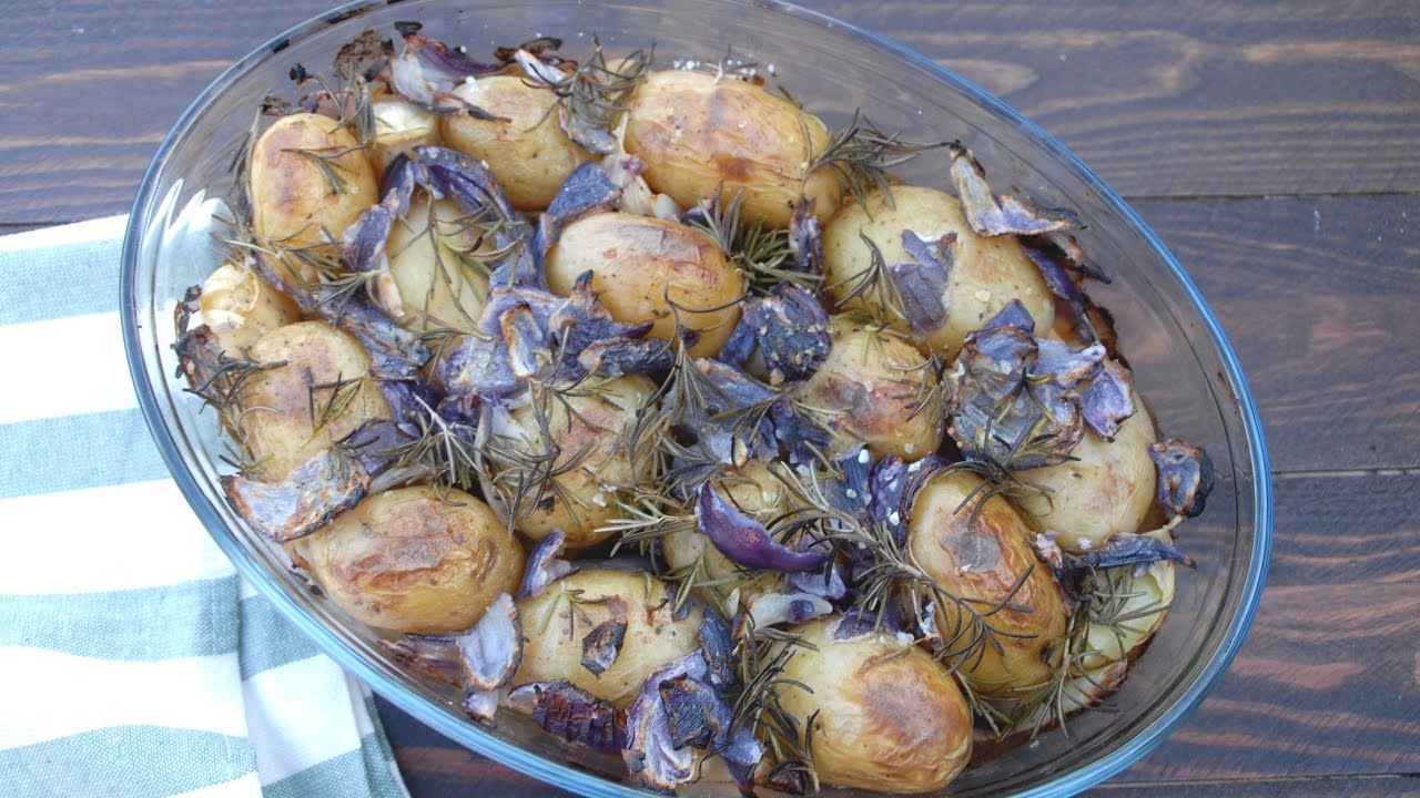 Patatas (papas) al romero con Thermomix | Guarnicion deliciosa - YouTube