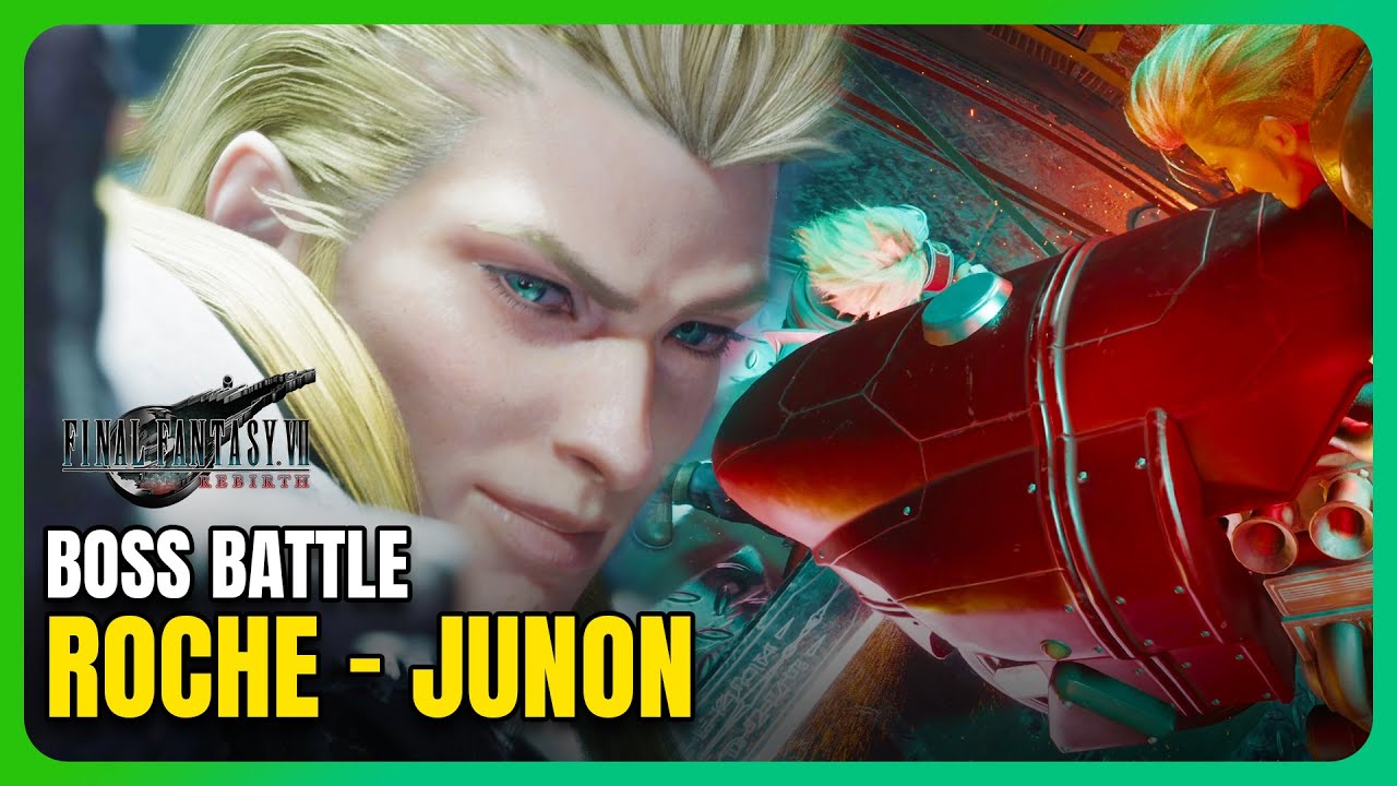 Roche Boss Fight Junon - Final Fantasy VII Rebirth - YouTube