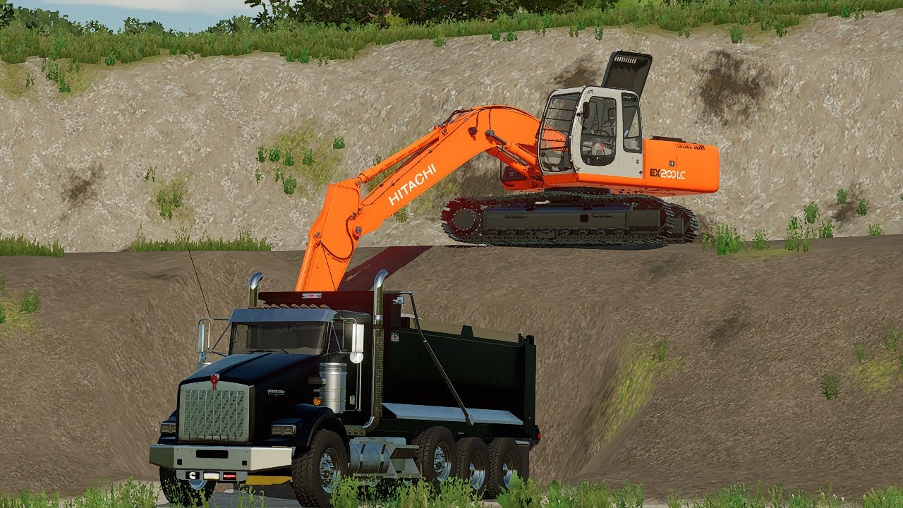 I started a landscaping business in fs25 again ep.2 - YouTube