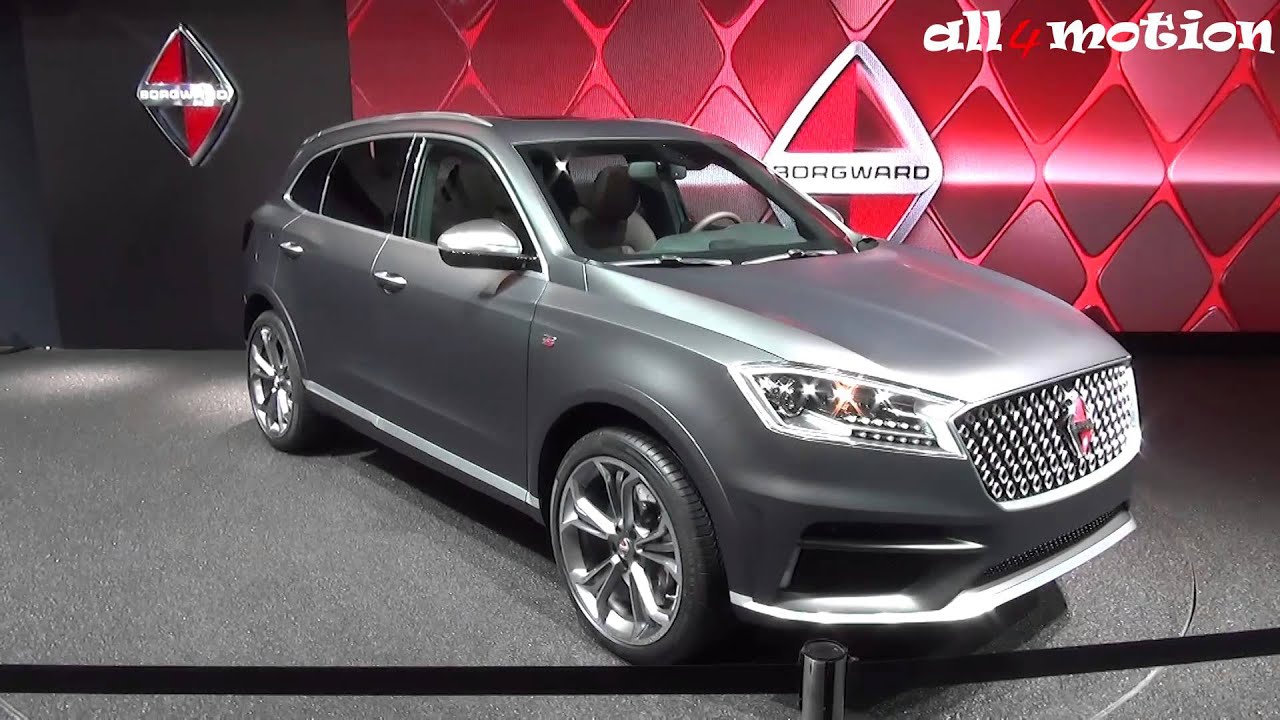 Borgward BX7 TS SUV @ IAA 2015 - YouTube
