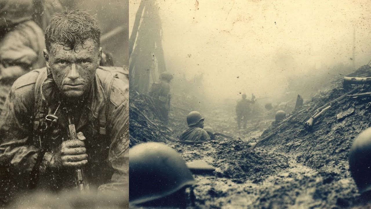 (1945, Okinawa) Ex-Marine Stayed Behind to Cover Retreat... Found Alive ...